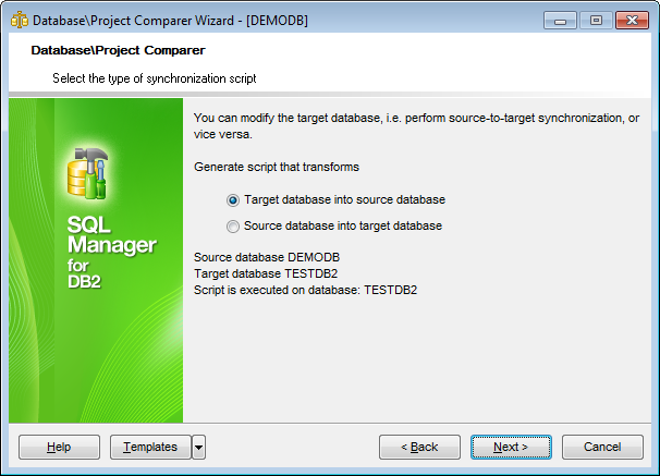 Online Documentation for SQL Manager for DB2 | SQLManager